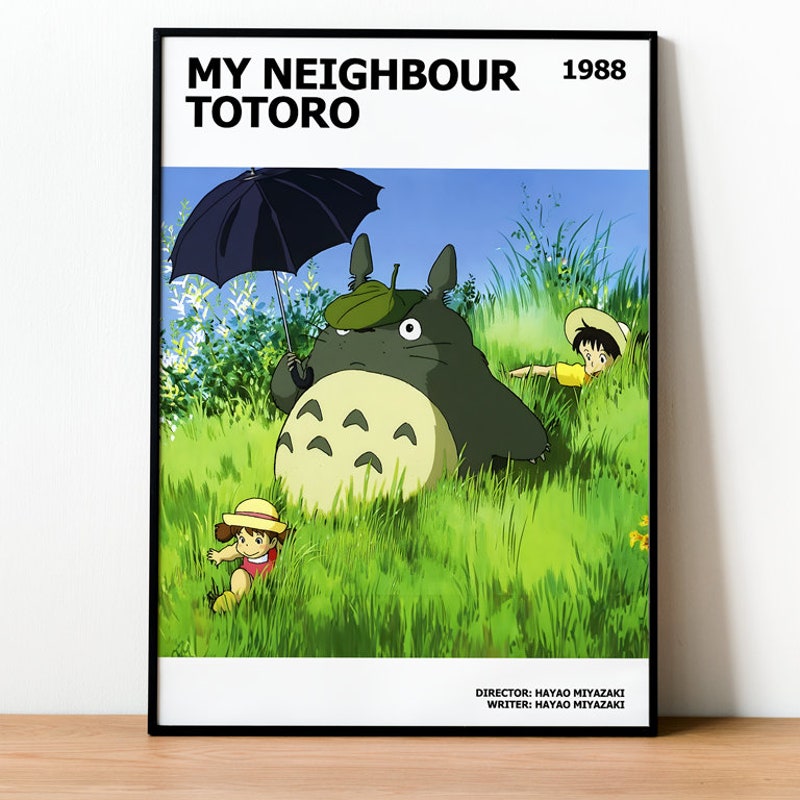 Totoro Poster - Etsy