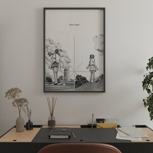 Your Name - Studio Ghibli - Movie Poster Print, Film Fan, Geek, for Him ...
