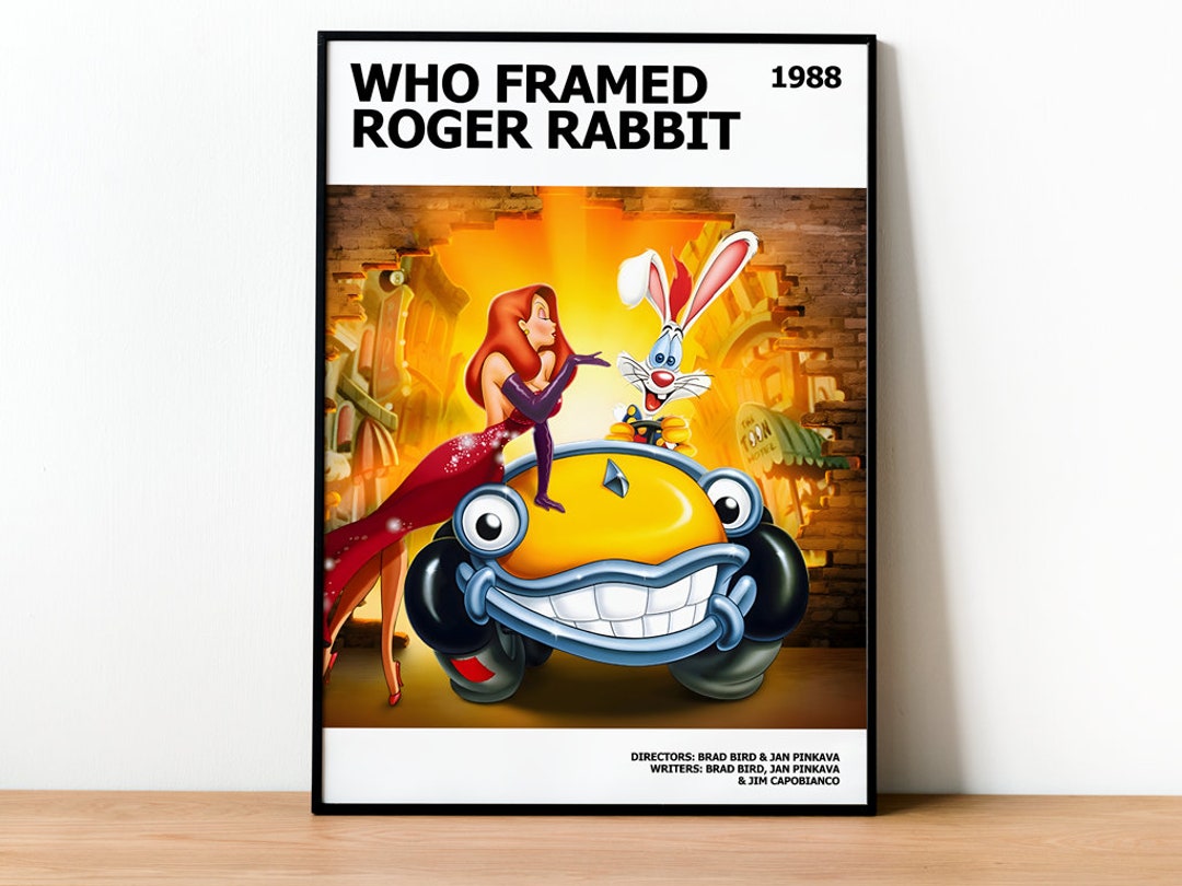 Who Framed Roger Rabbit - Robert Zemeckis - Movie Poster Print, Film ...