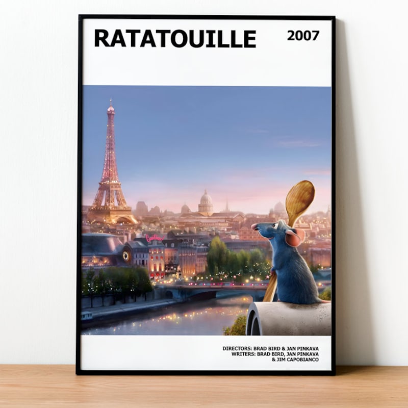 Ratatouille Poster - Etsy