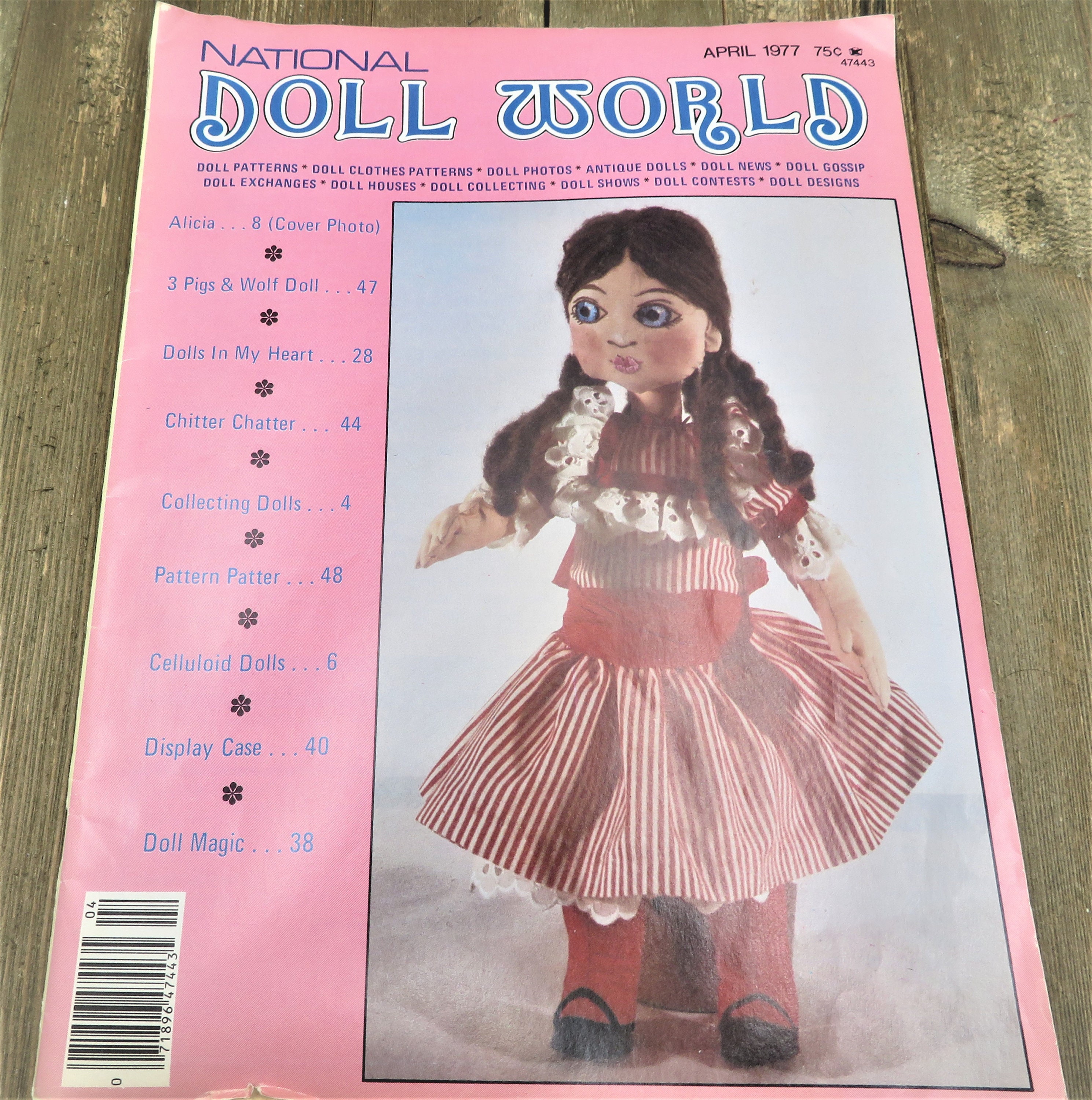 National Doll World Magazine April 1977 for Doll Lovers - Etsy