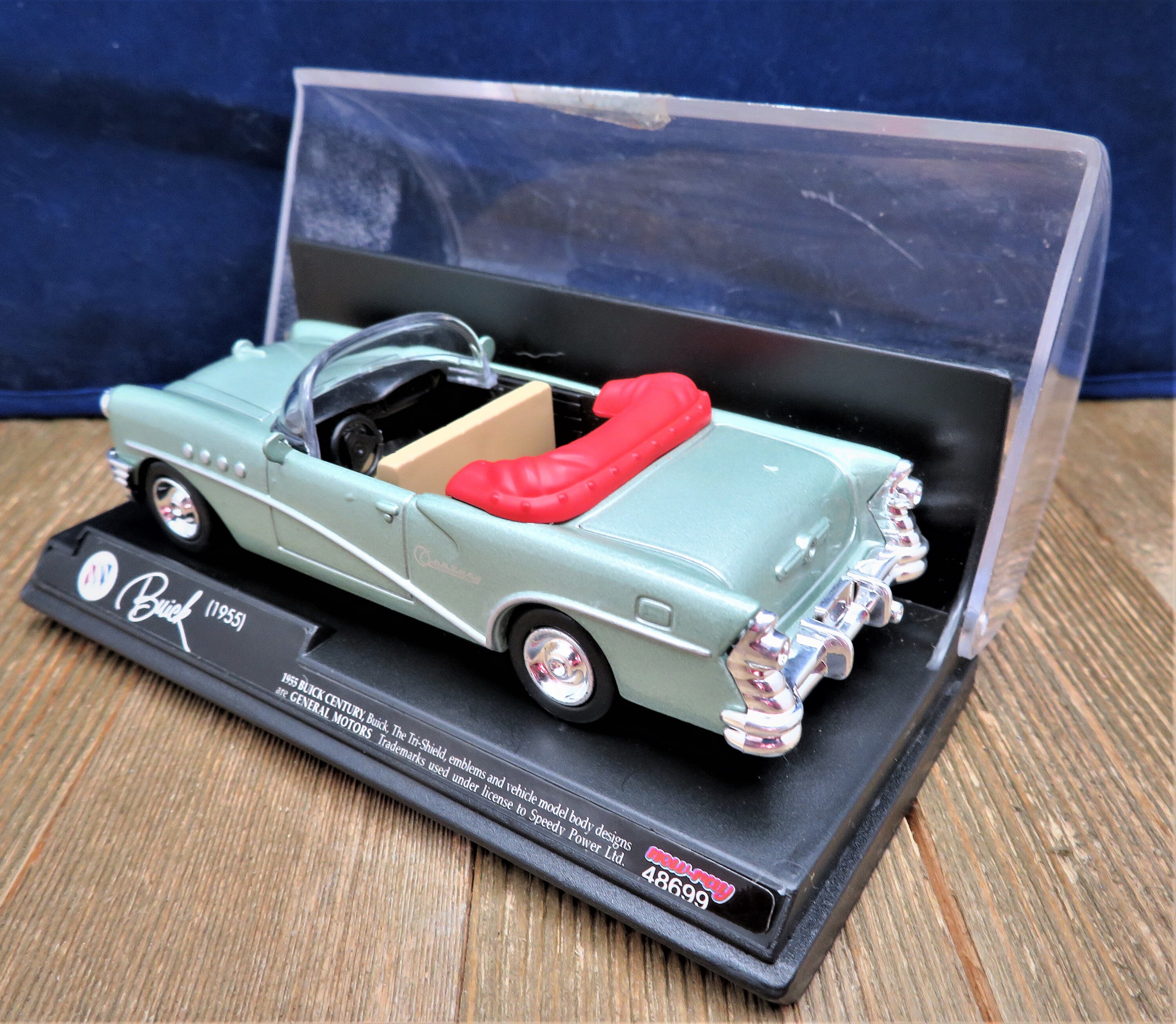 Replica 1955 Buick 1:43 Scale 48699 Diecast Convertible Car - Etsy