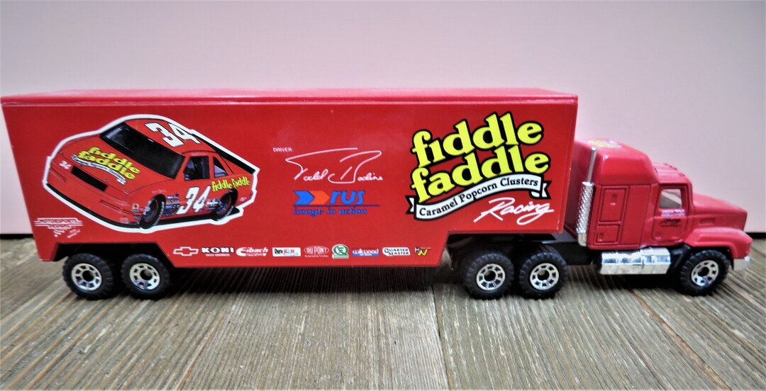 1990 Fiddle Faddle Racing Transporter 34 Todd Bodine Die Cast Truck ...