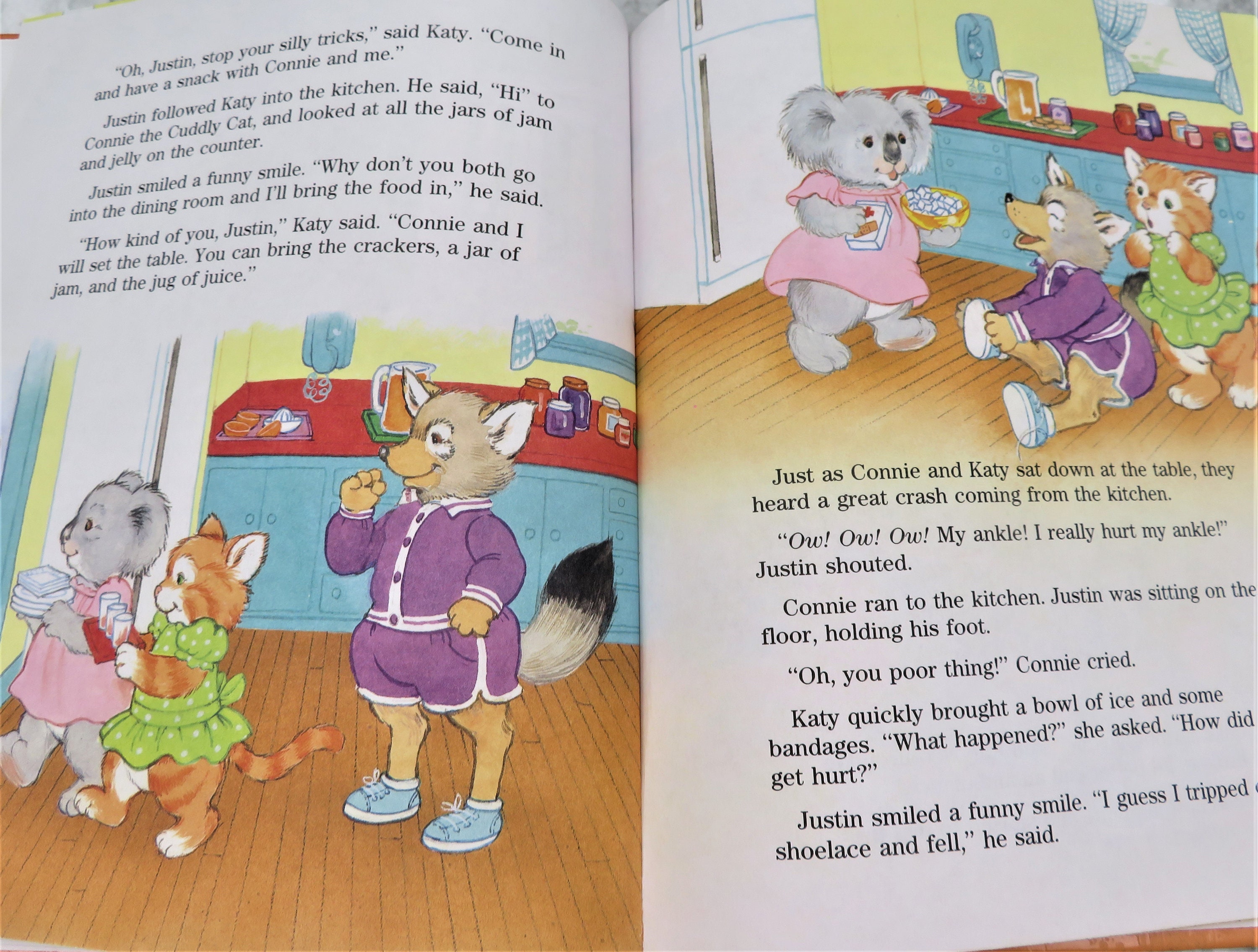 Justin's Just Joking Alphapets 1991 Grolier Books by Shirley Bogart - Etsy