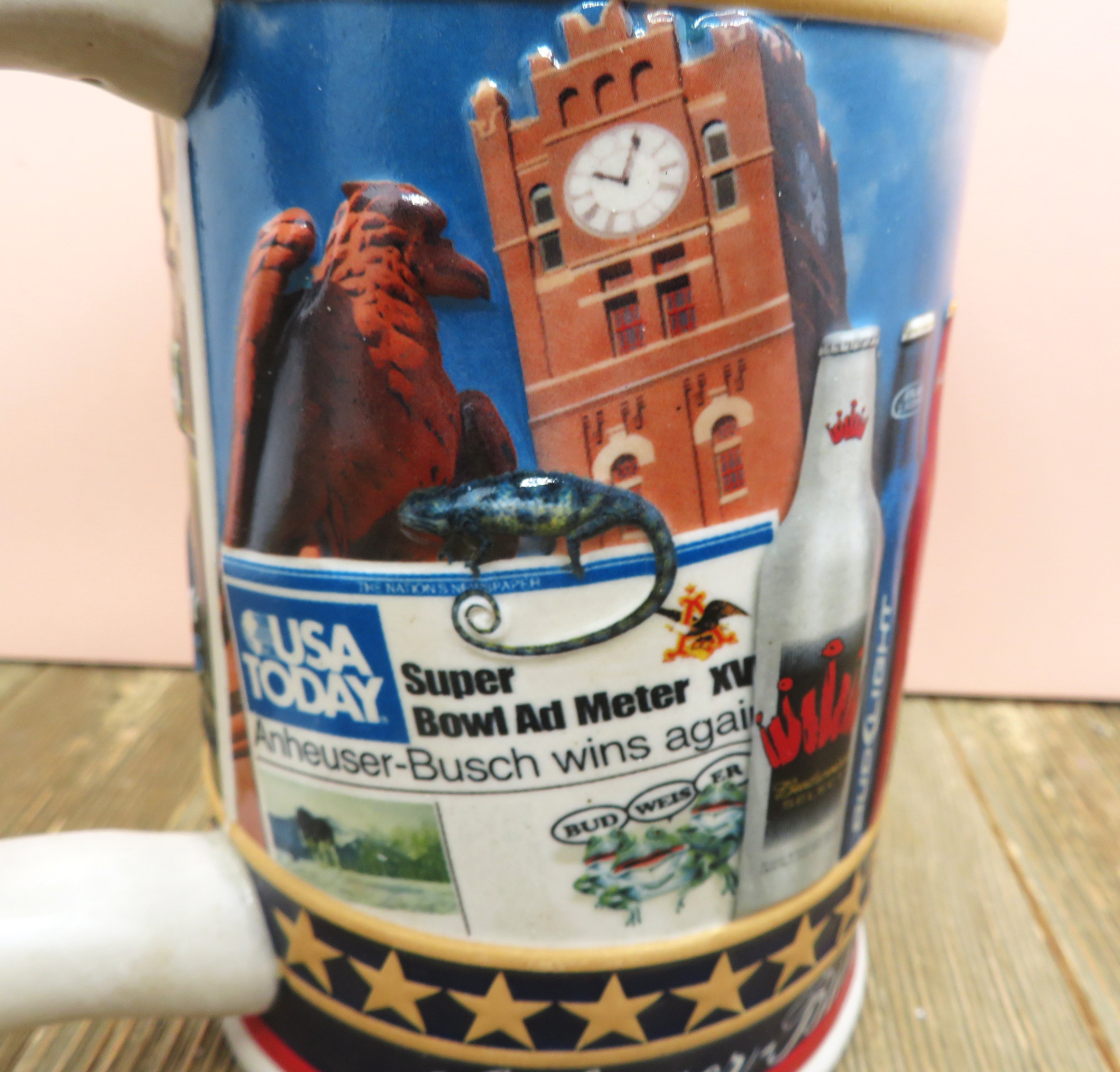 Anheuser-busch A Legacy of Quality Beer Busch Family Mug Stein 04352 - Etsy