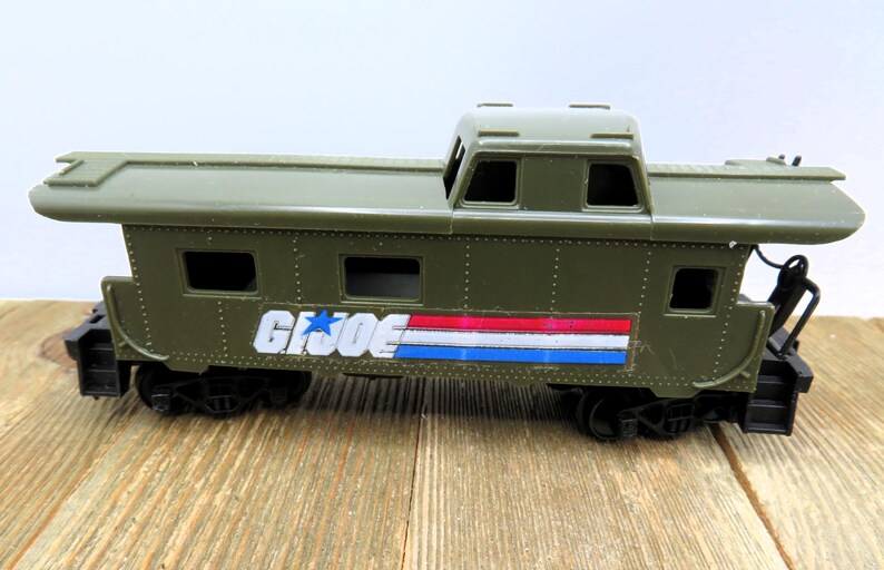Vintage 1980s HO Scale Tyco GI Joe Caboose Car - Etsy