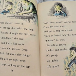Greg's Microscope C1963 by Millicent & Selsam Harper and Row Publishers ...