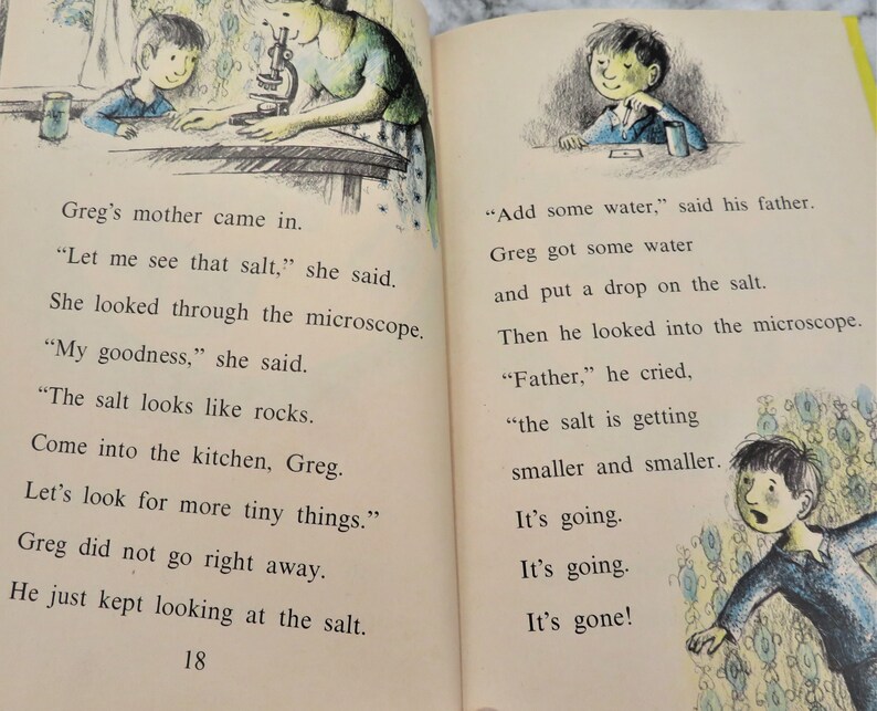 Greg's Microscope C1963 by Millicent & Selsam Harper and Row Publishers - Etsy