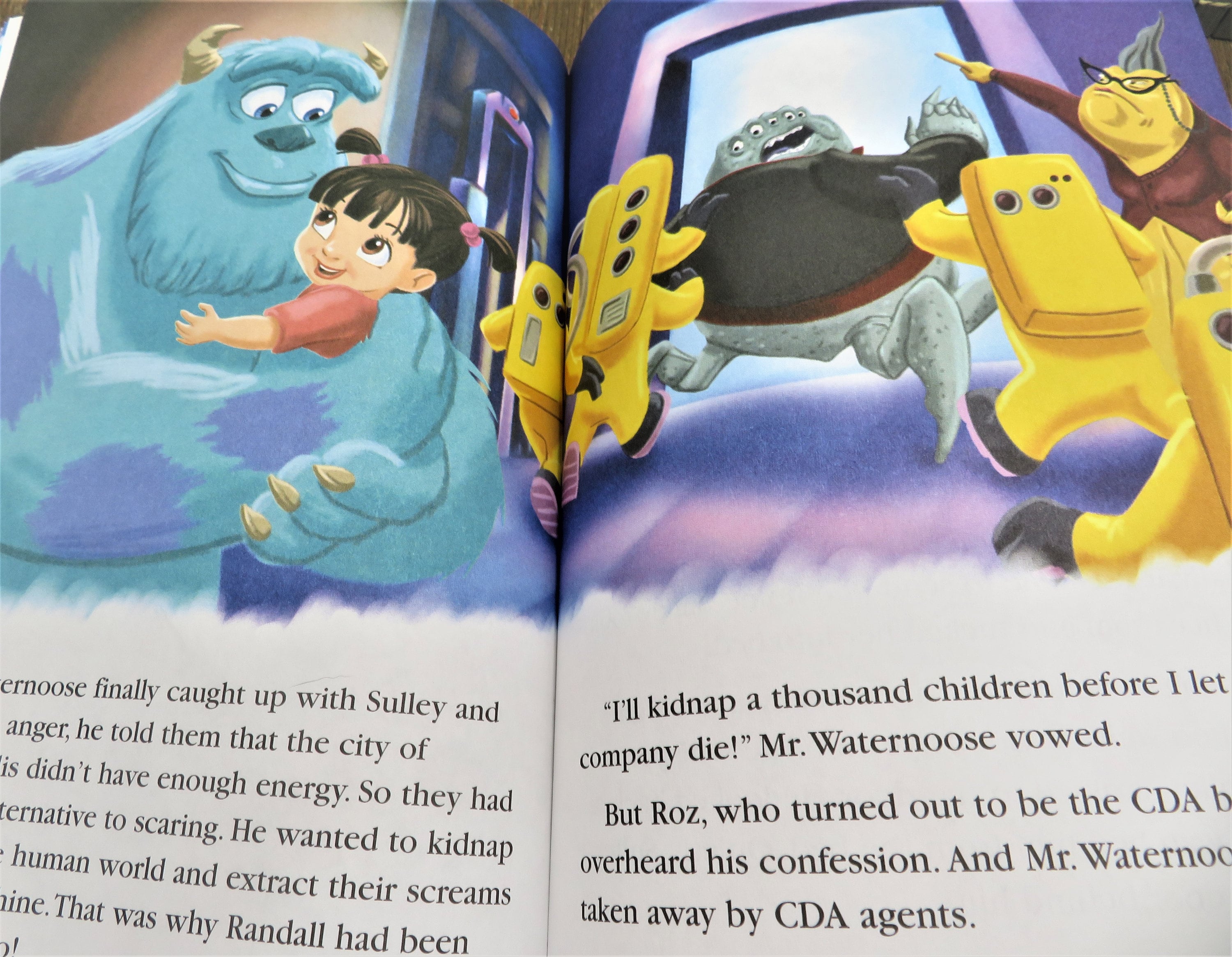 Monsters, Inc. disney's Wonderful World of Reading Hardcover Book C2001 ...