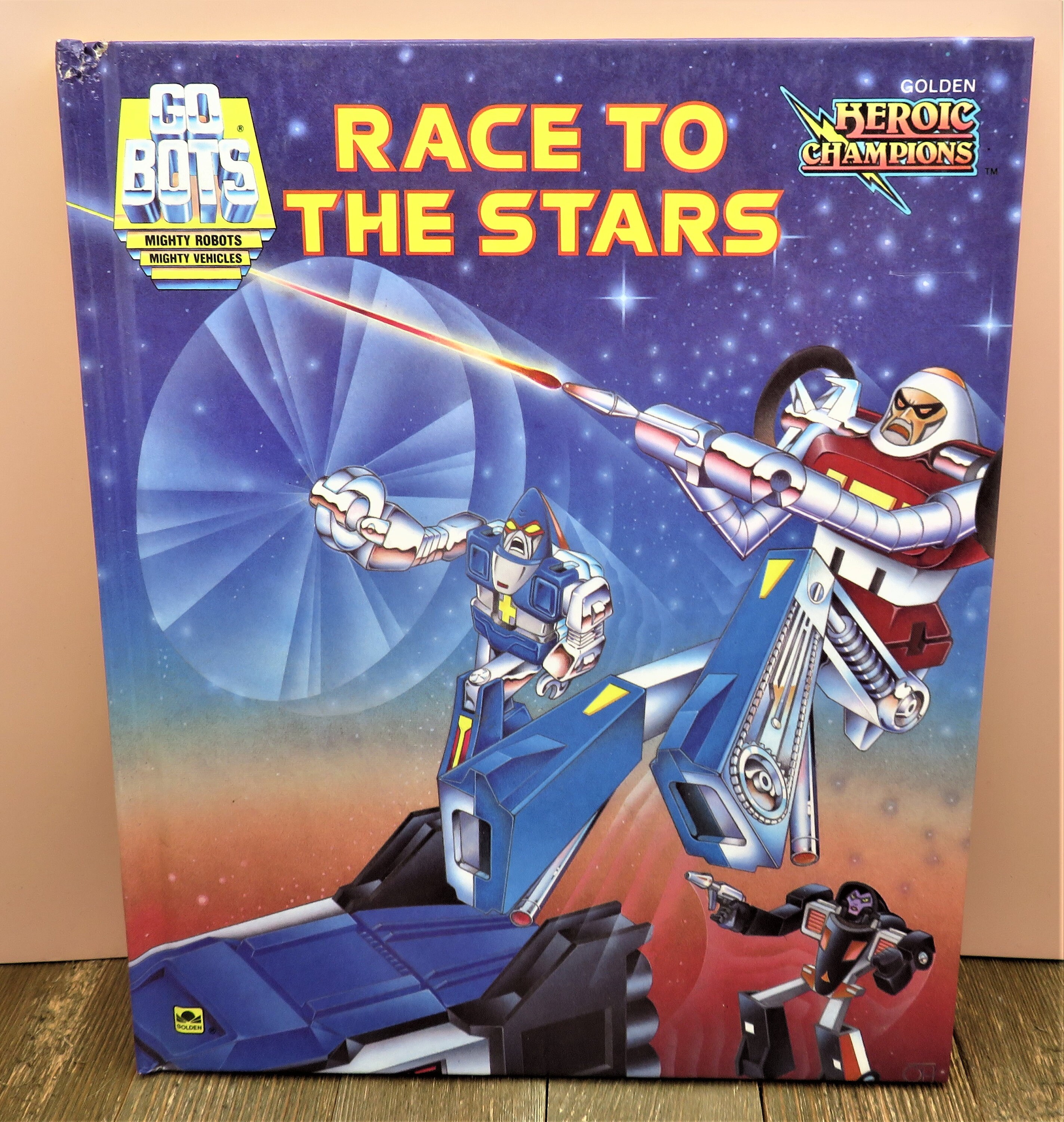 GO BOTS "race to the Stars" C1985 Golden Heroic Champions Book - Etsy