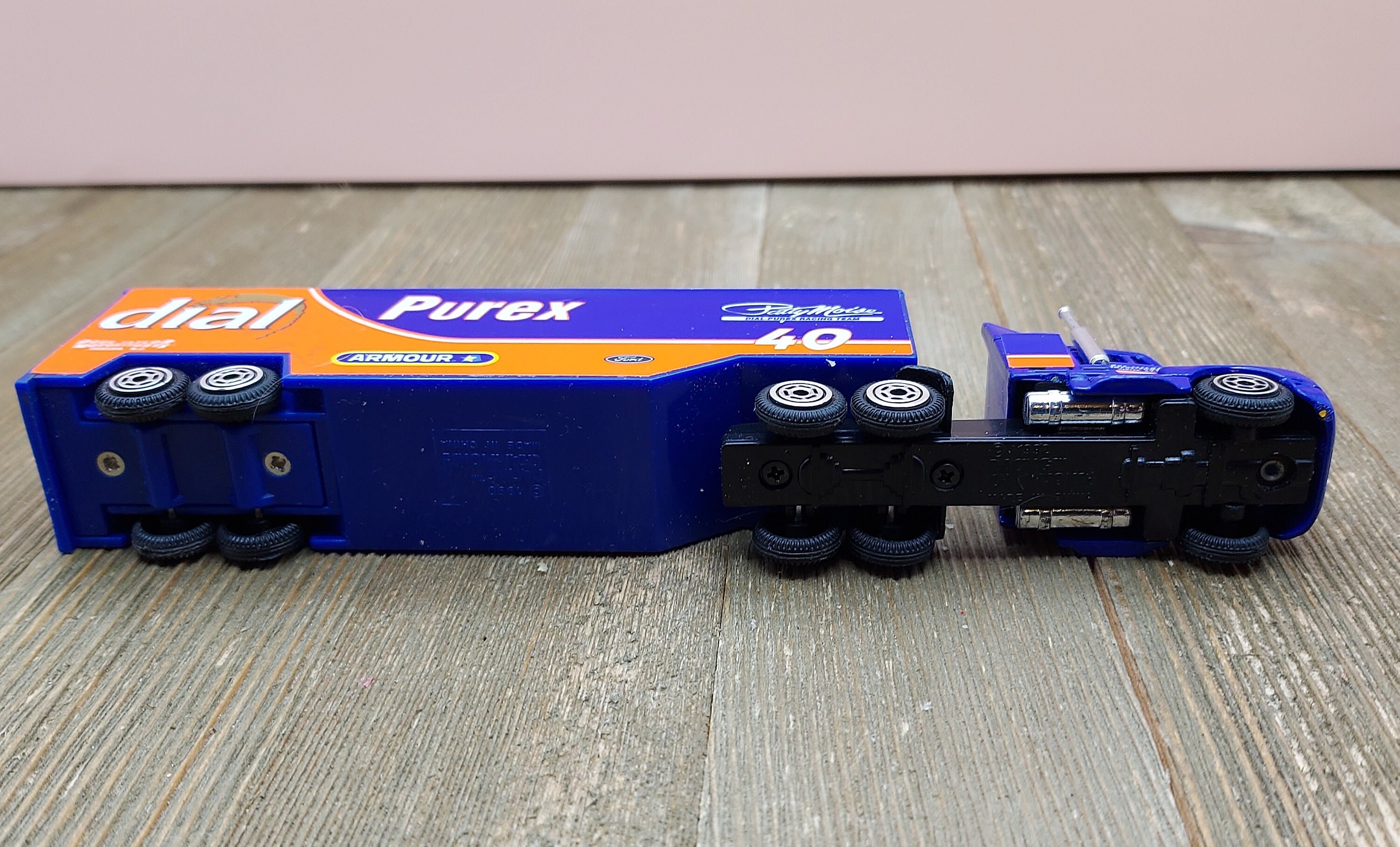 1992 7 Long Patty Moise 40 Racing Champions Team Transporter Die Cast ...