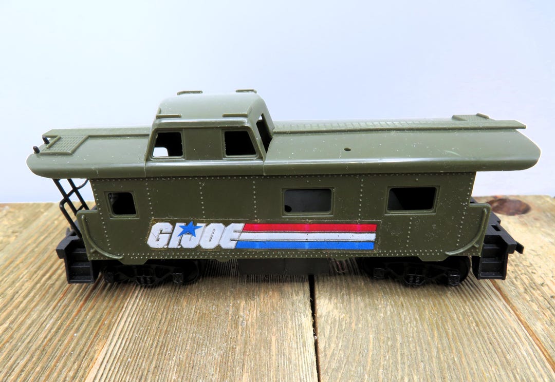 Vintage 1980s HO Scale Tyco GI Joe Caboose Car - Etsy