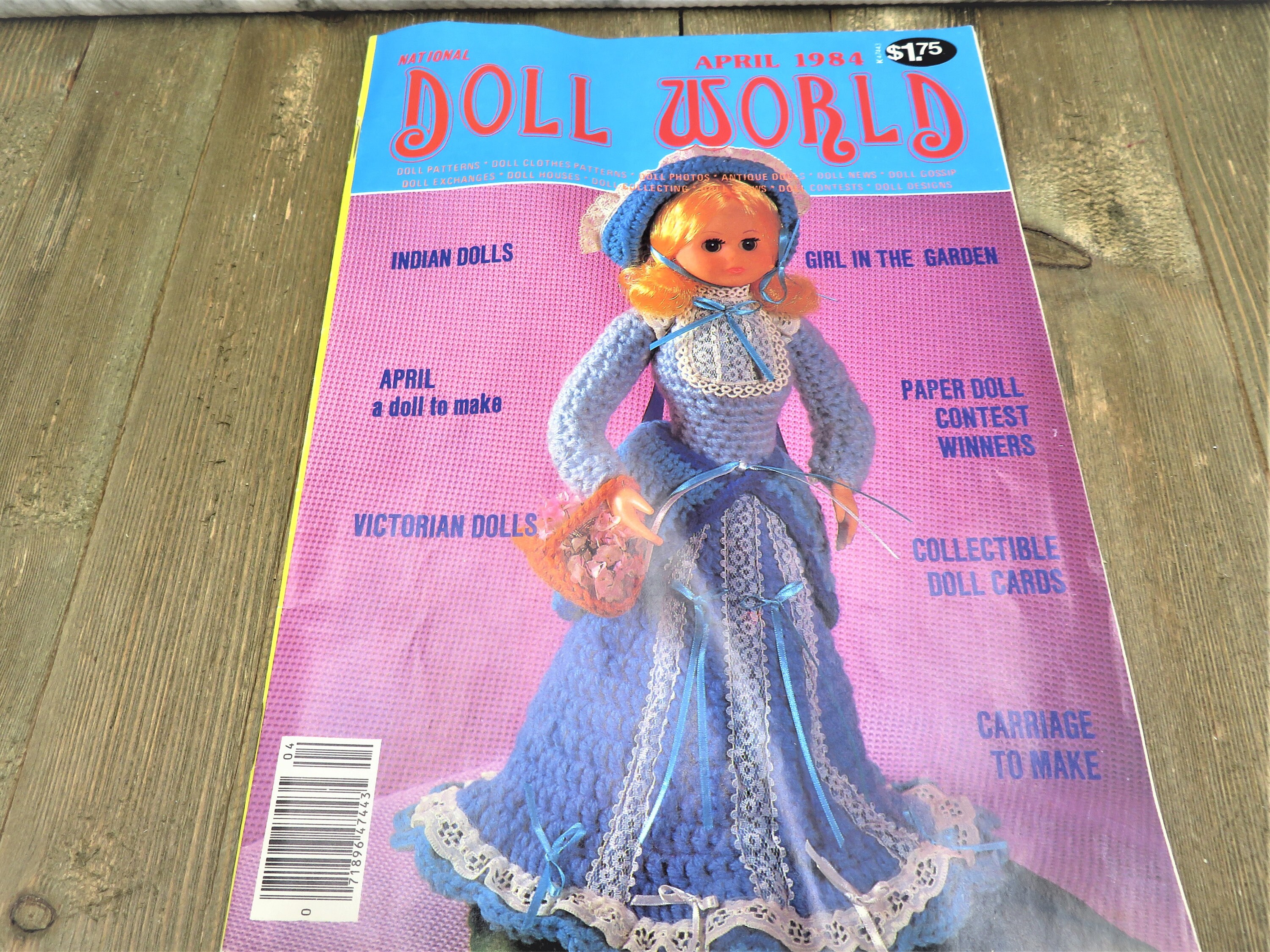 National Doll World Magazine April 1984 for Doll Lovers - Etsy