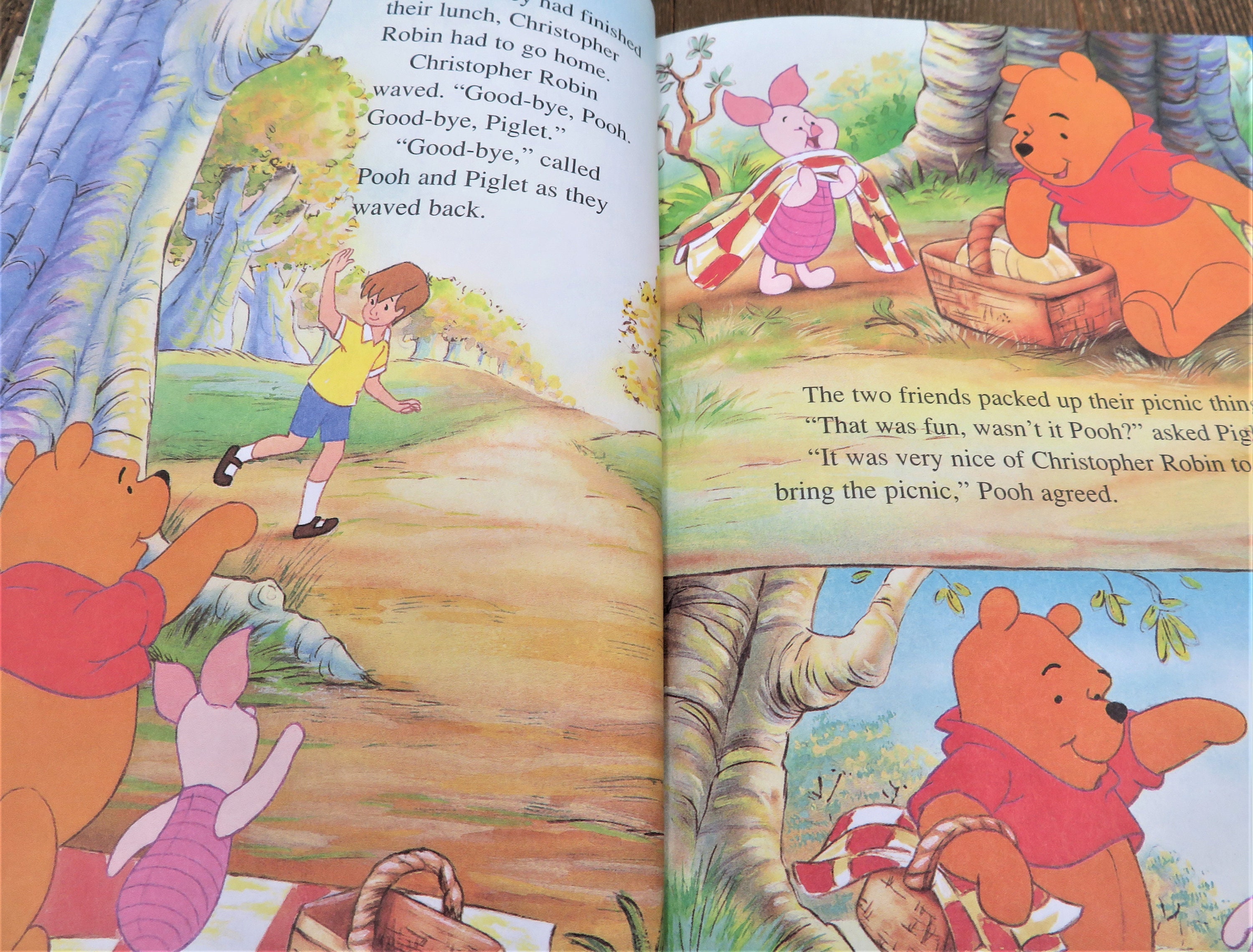 Disney Winnie the Pooh how to Catch a Heffalump Book C1998 - Etsy