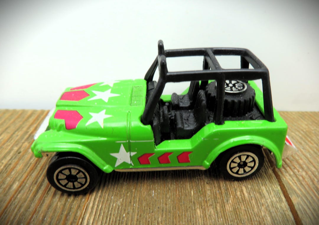 Vintage 1981 Kenner Fast 111’s Gravel Grinder Jeep Green - Etsy