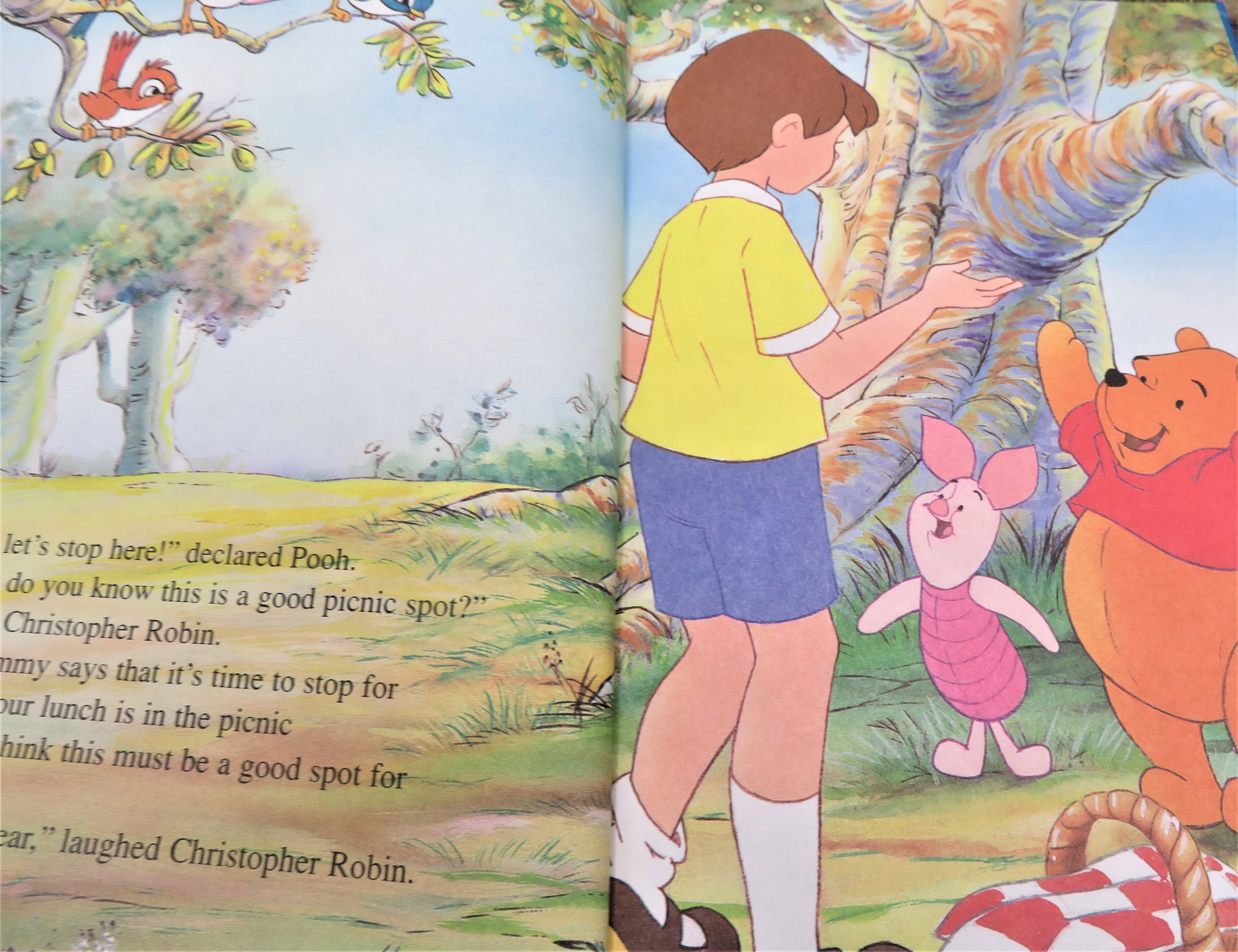 Disney Winnie the Pooh how to Catch a Heffalump Book C1998 - Etsy