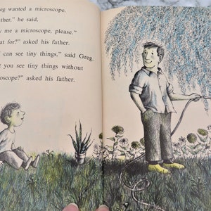 Greg's Microscope C1963 by Millicent & Selsam Harper and Row Publishers ...