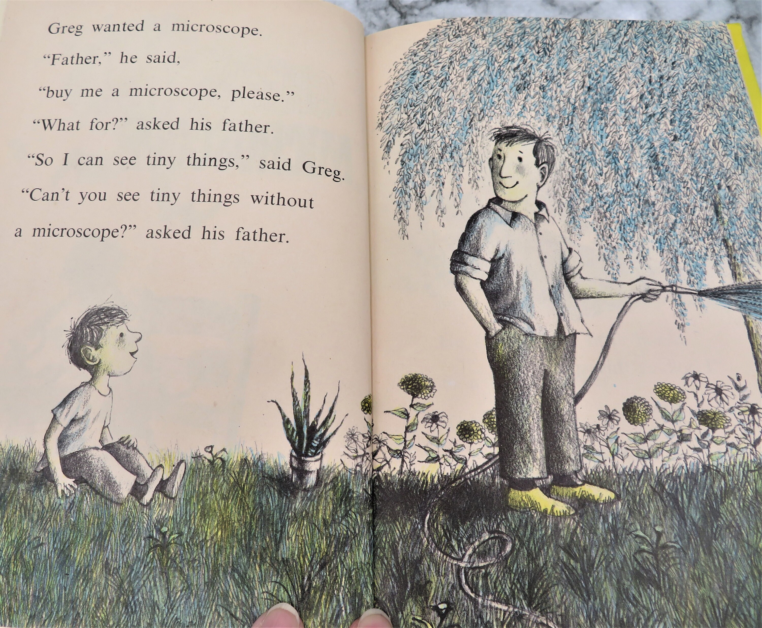 Greg's Microscope C1963 by Millicent & Selsam Harper and Row Publishers - Etsy