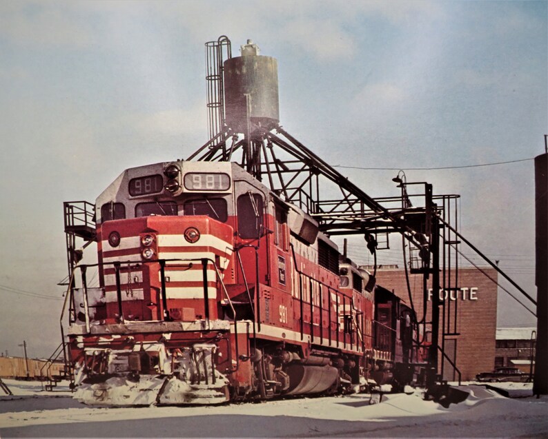 1977 Railroads of America Calendar Don Ball Jr. Stein and Day - Etsy