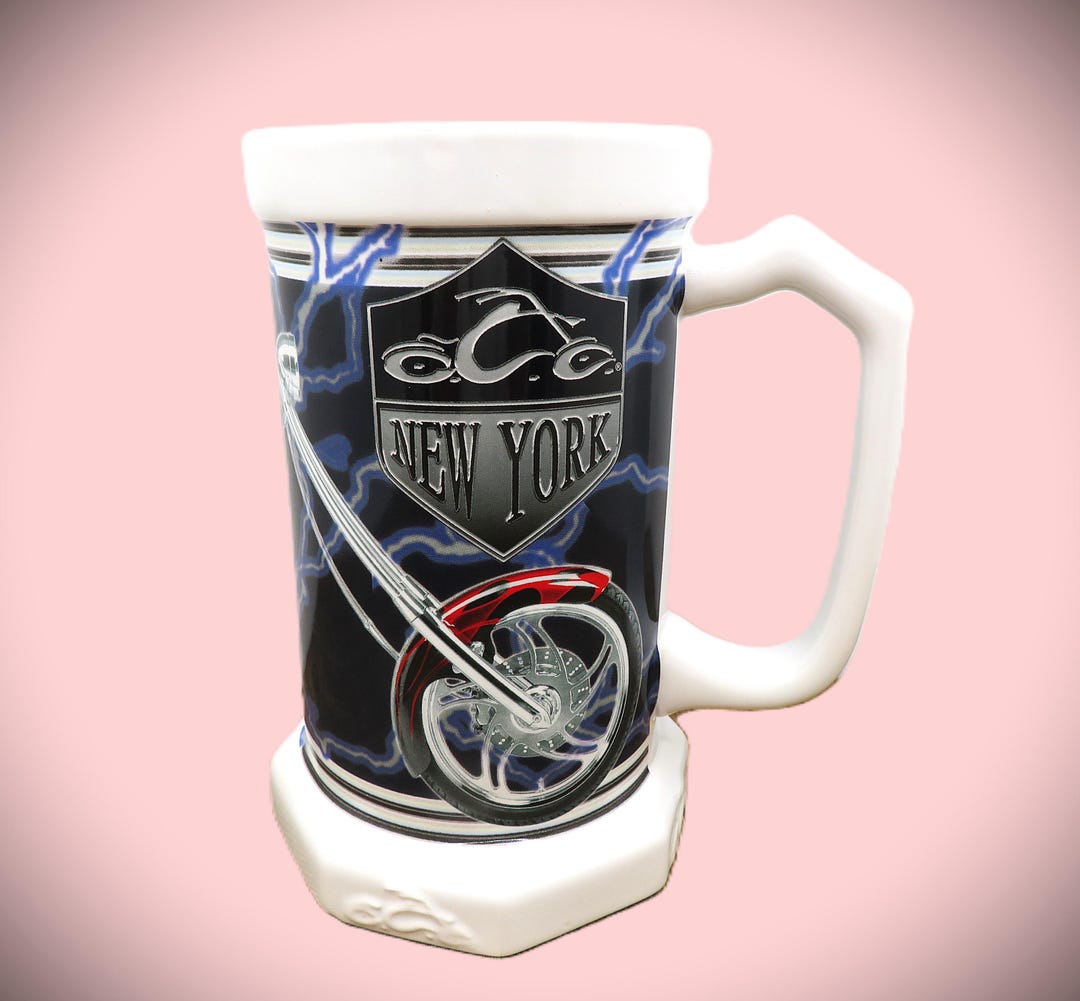 2005 Motorcycle Orange County Choppers #1771 Beer Stein Mug New York 36 ...