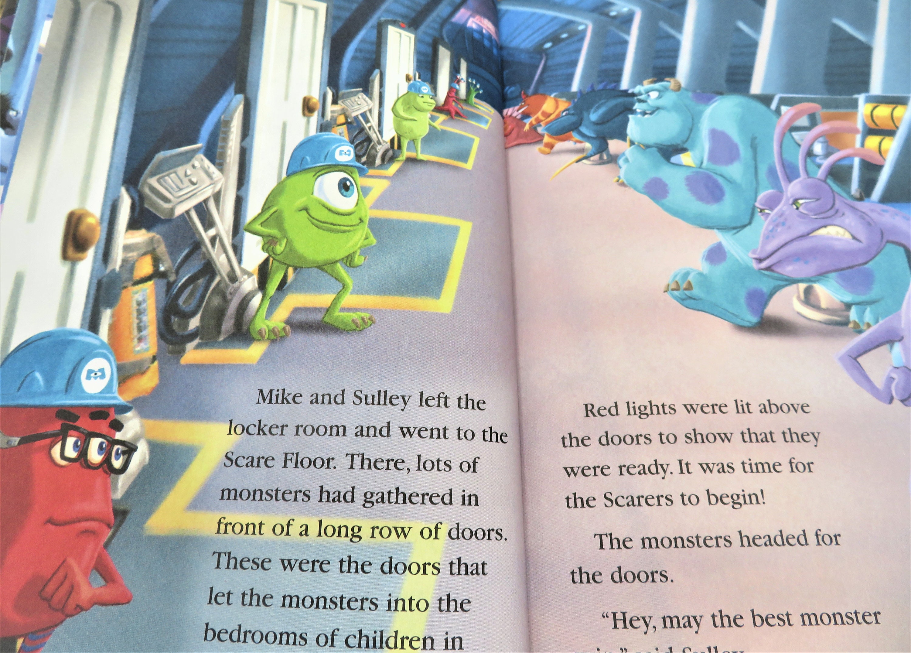 Monsters, Inc. disney's Wonderful World of Reading Hardcover Book C2001 ...