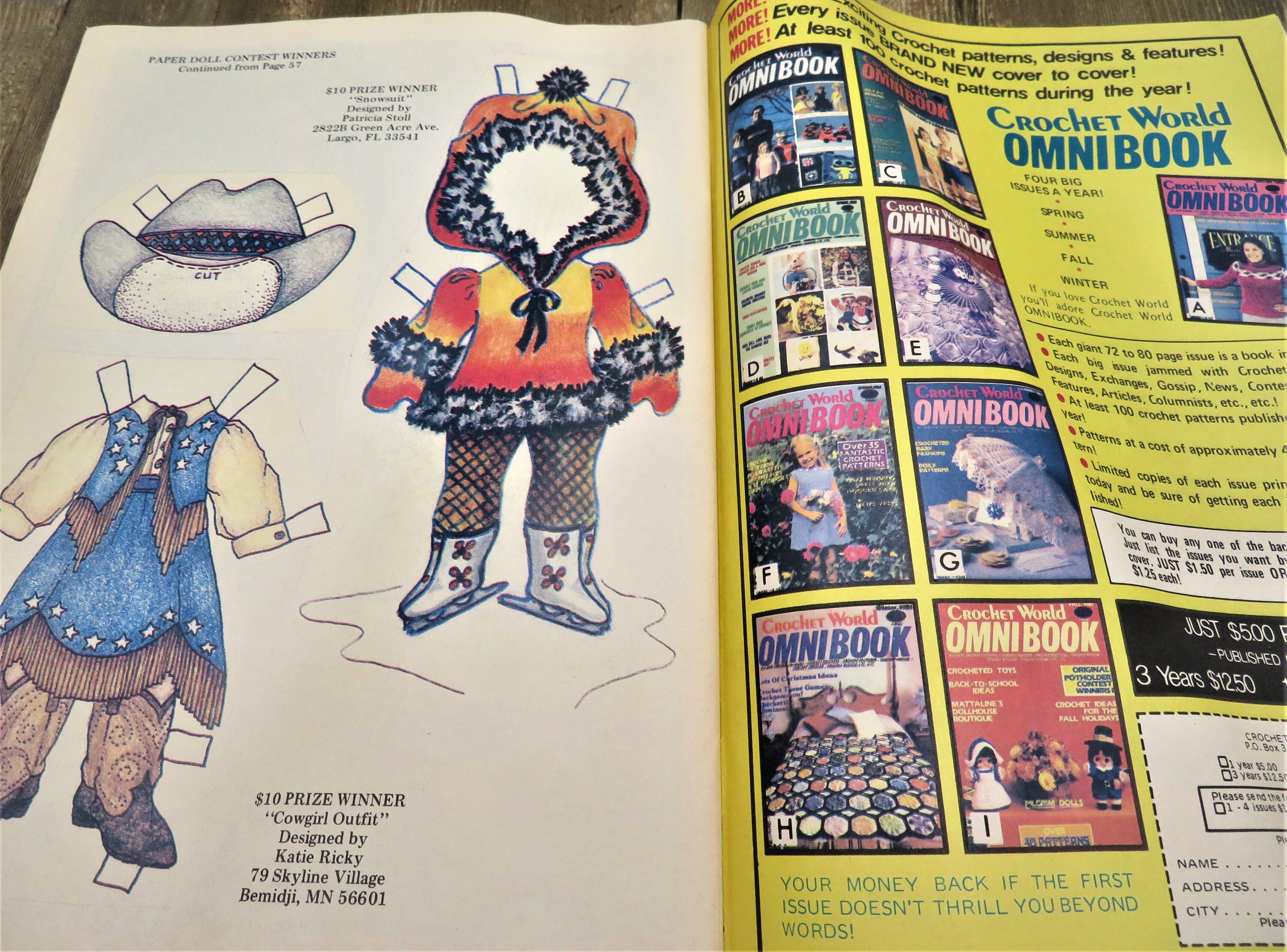 National Doll World Magazine April 1984 for Doll Lovers - Etsy