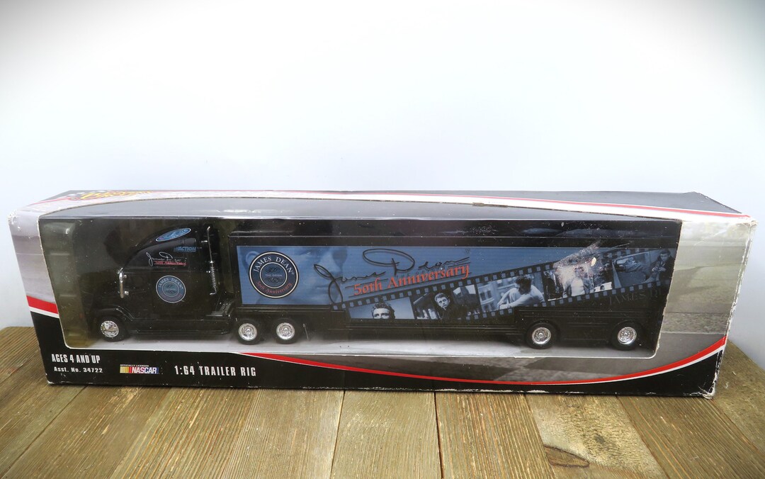Winners Circle 1:64 James Dean 50th Anniversary Trailer Rig Semi ...