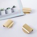Finger Pulls Brass Dresser Knob Brass Cabinet Knobs Finger - Etsy