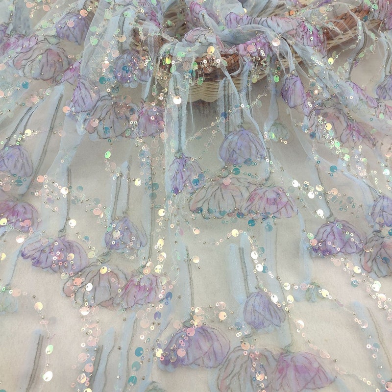 Sequin Mesh Fabric - Etsy