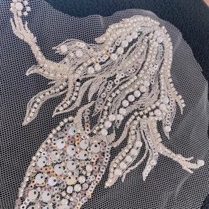 1set Marine Theme Lace Appliques, Goldfish and Mermaid Lace Motif ...