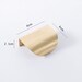 Finger Pulls Brass Dresser Knob Brass Cabinet Knobs Finger - Etsy