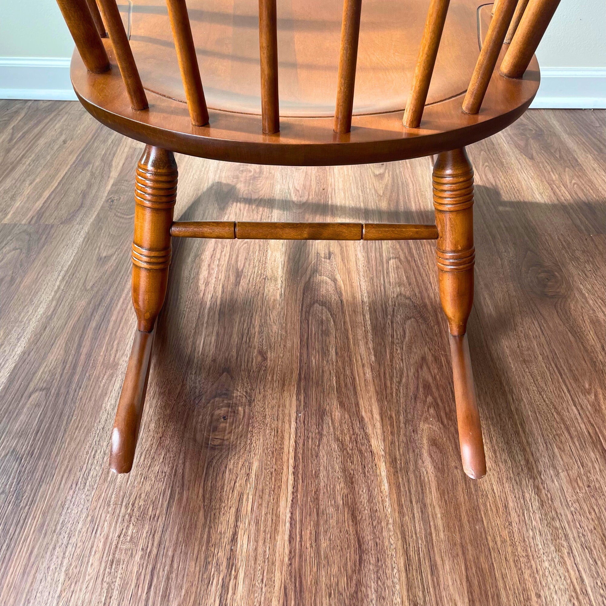 SOLD Nichols and Stone 'boston Rocker' Rocking Chair - Etsy