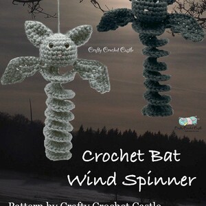 Crochet Bat Wind Spinner, PDF PATTERN ONLY, English - Etsy