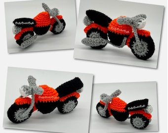 Crochet Motorcycle - Etsy