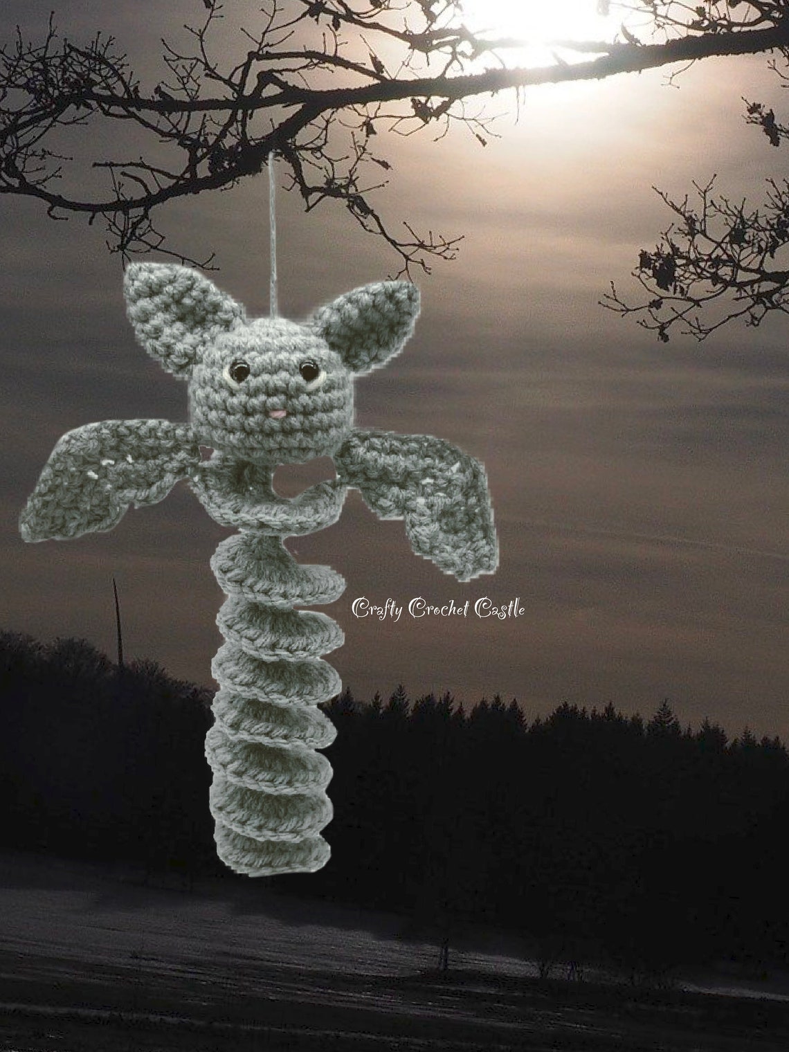 Crochet Bat Wind Spinner PDF PATTERN ONLY English - Etsy