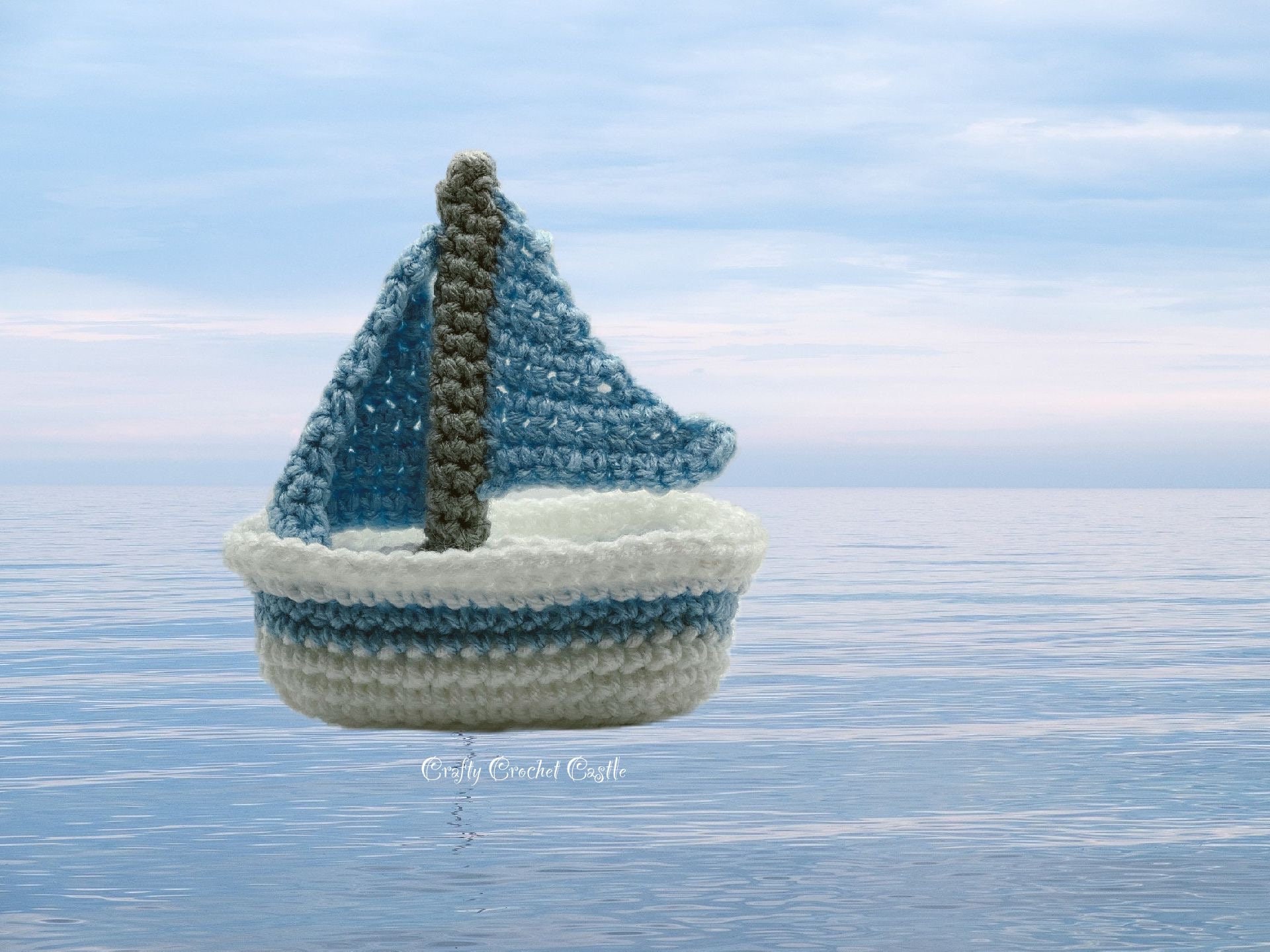 Crochet Sailboat PDF PATTERN ONLY English - Etsy