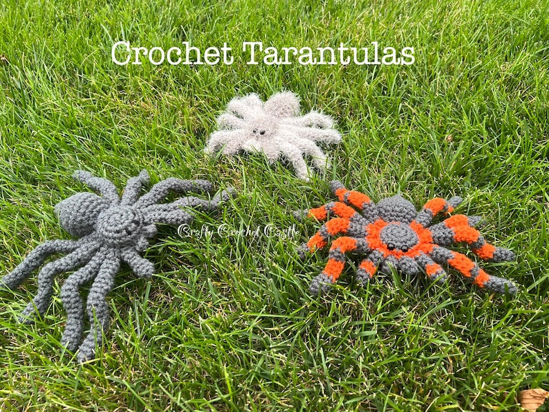 Crochet Tarantula PDF PATTERN ONLY English - Etsy