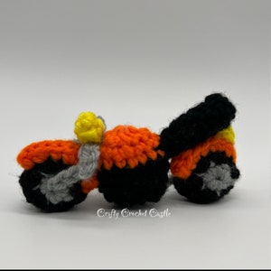 Crochet Motorcycle Keychain, PDF PATTERN ONLY, English - Etsy