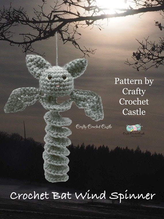 Crochet Bat Wind Spinner PDF PATTERN ONLY English - Etsy