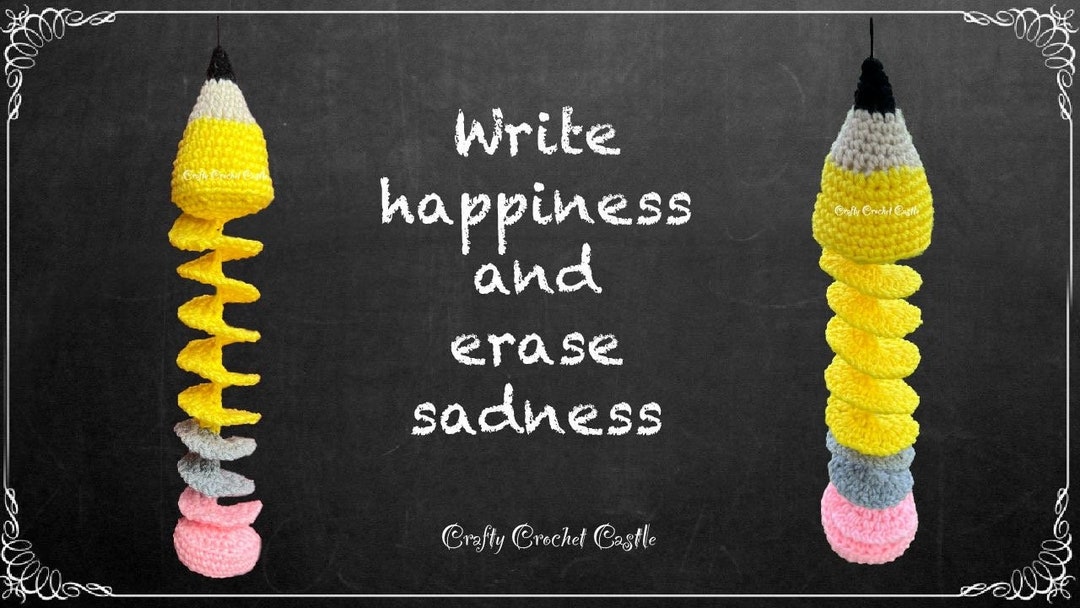 Crochet Pencil Wind Spinner, PDF PATTERN ONLY, English - Etsy