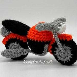 Crochet Motorcycle, PDF PATTERN ONLY, English - Etsy