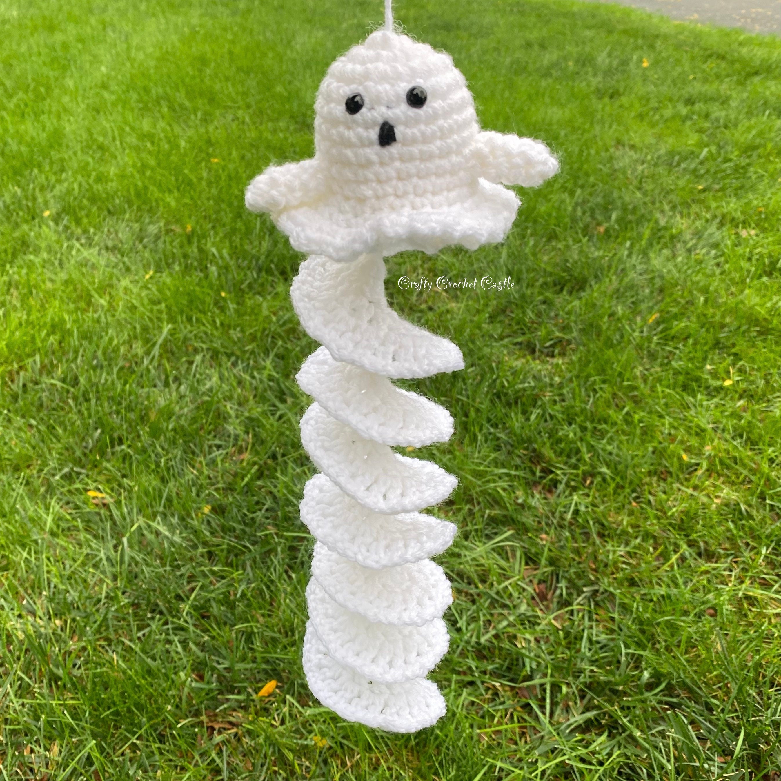 Crochet Ghost Wind Spinner PDF PATTERN ONLY English - Etsy