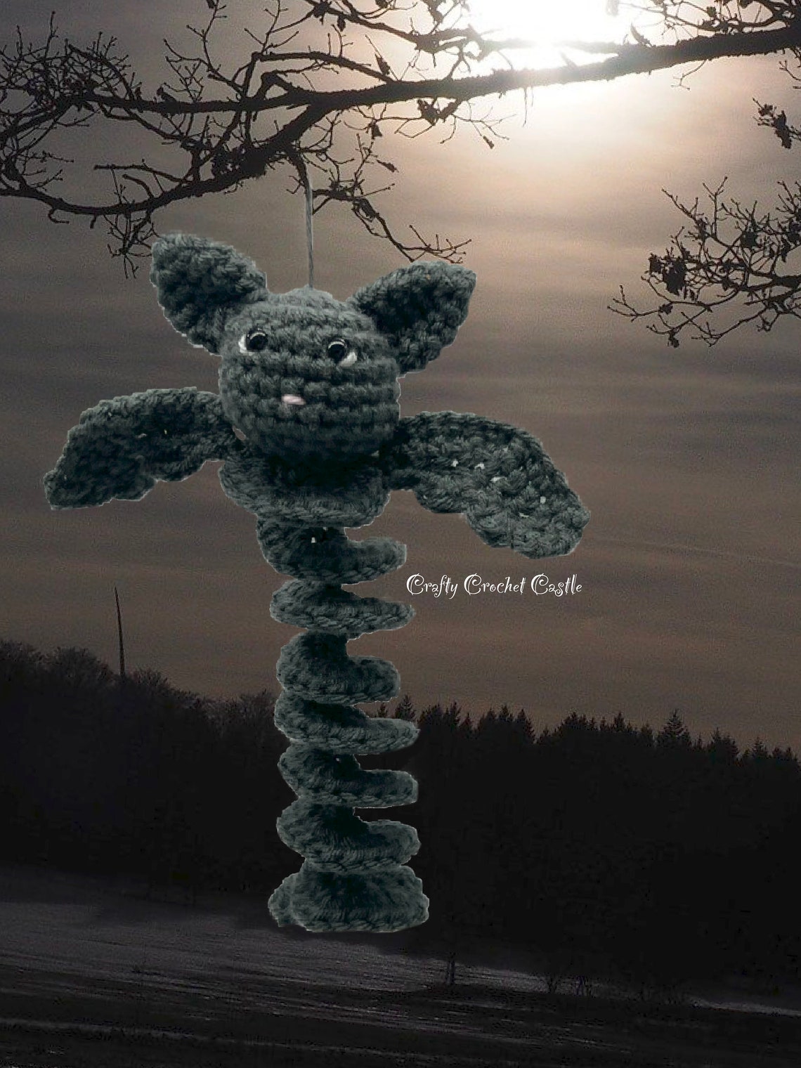 Crochet Bat Wind Spinner PDF PATTERN ONLY English - Etsy