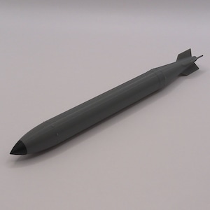 B61 Nuclear Bomb Model || B61 Nuclear Gravity Bomb 3D Printed Model - Etsy