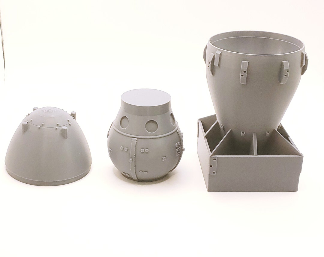 Fatman Atomic Bomb Model Container With Physics Package - Etsy
