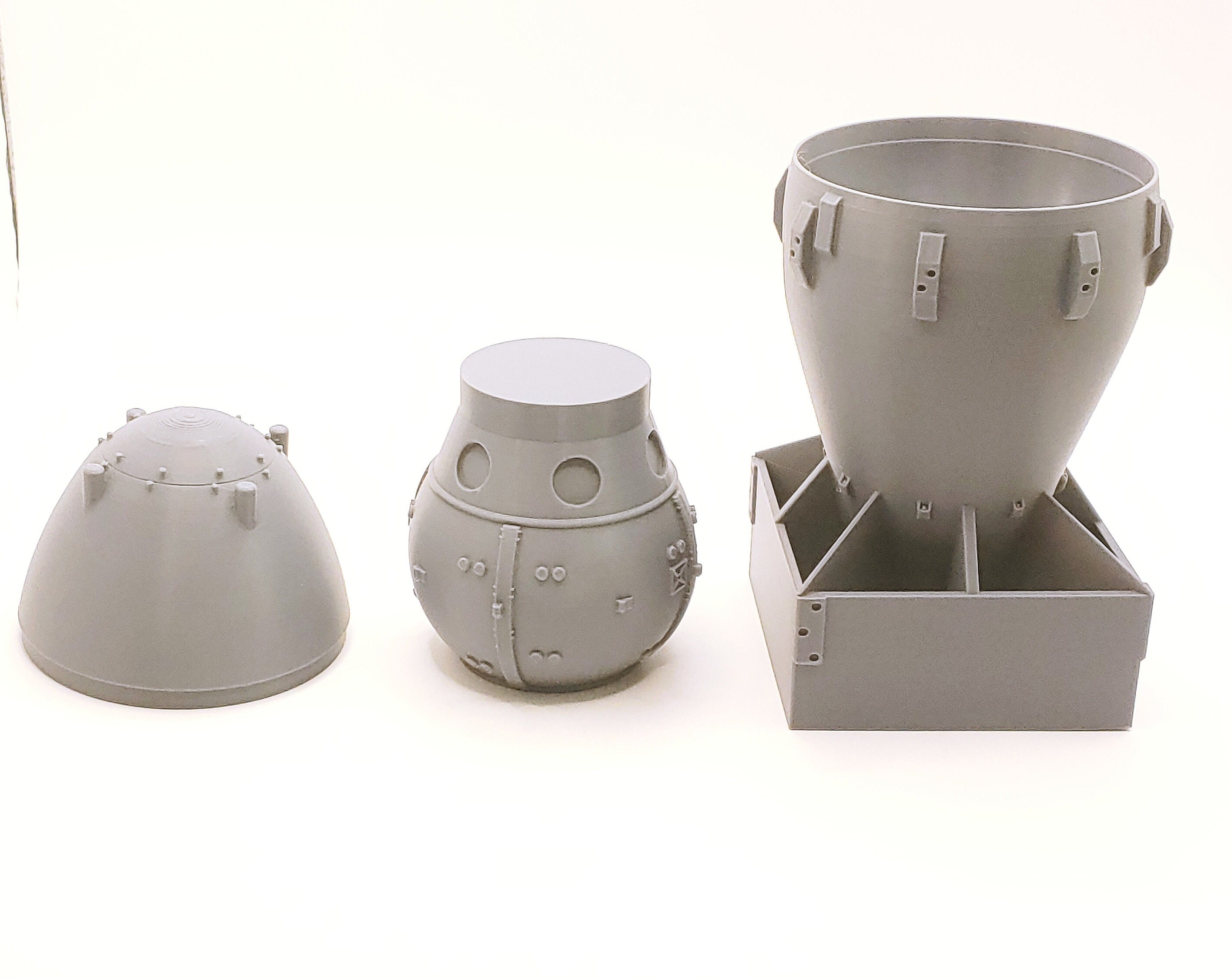 Fatman Atomic Bomb Model Container With Physics Package - Etsy