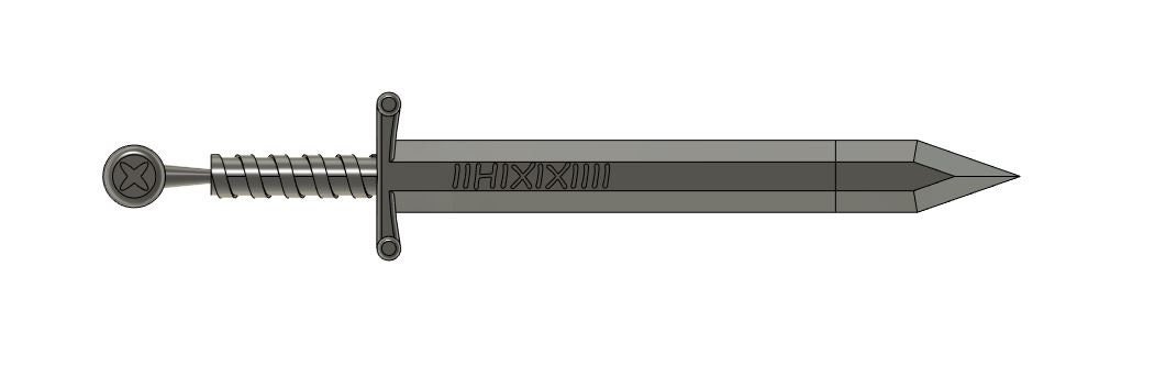 2 X Longsword Pens Longsword Models - Etsy