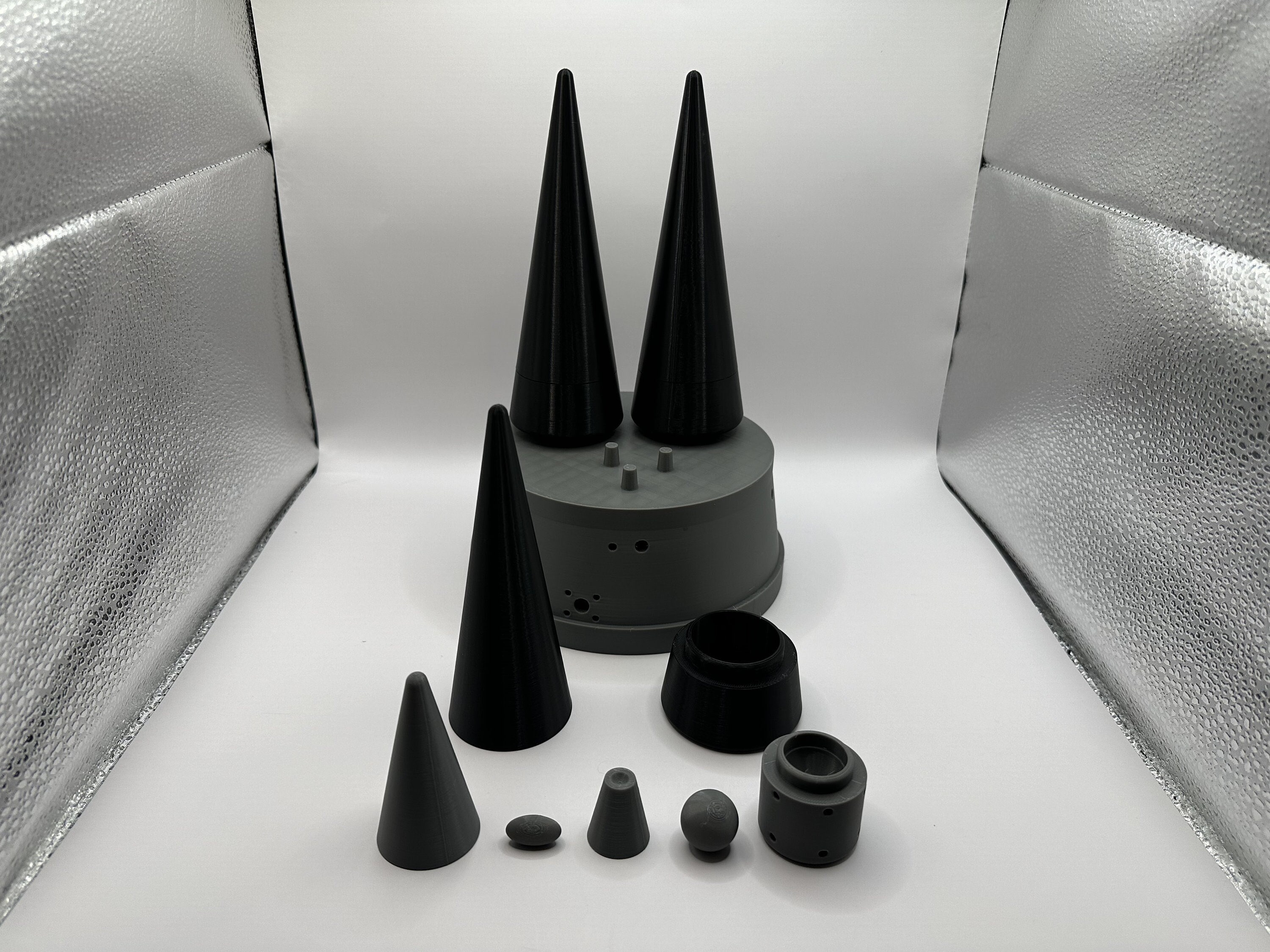 Minute Man III Nuclear Warhead MIRV Bus Model With Re-entry Vehicles MK ...