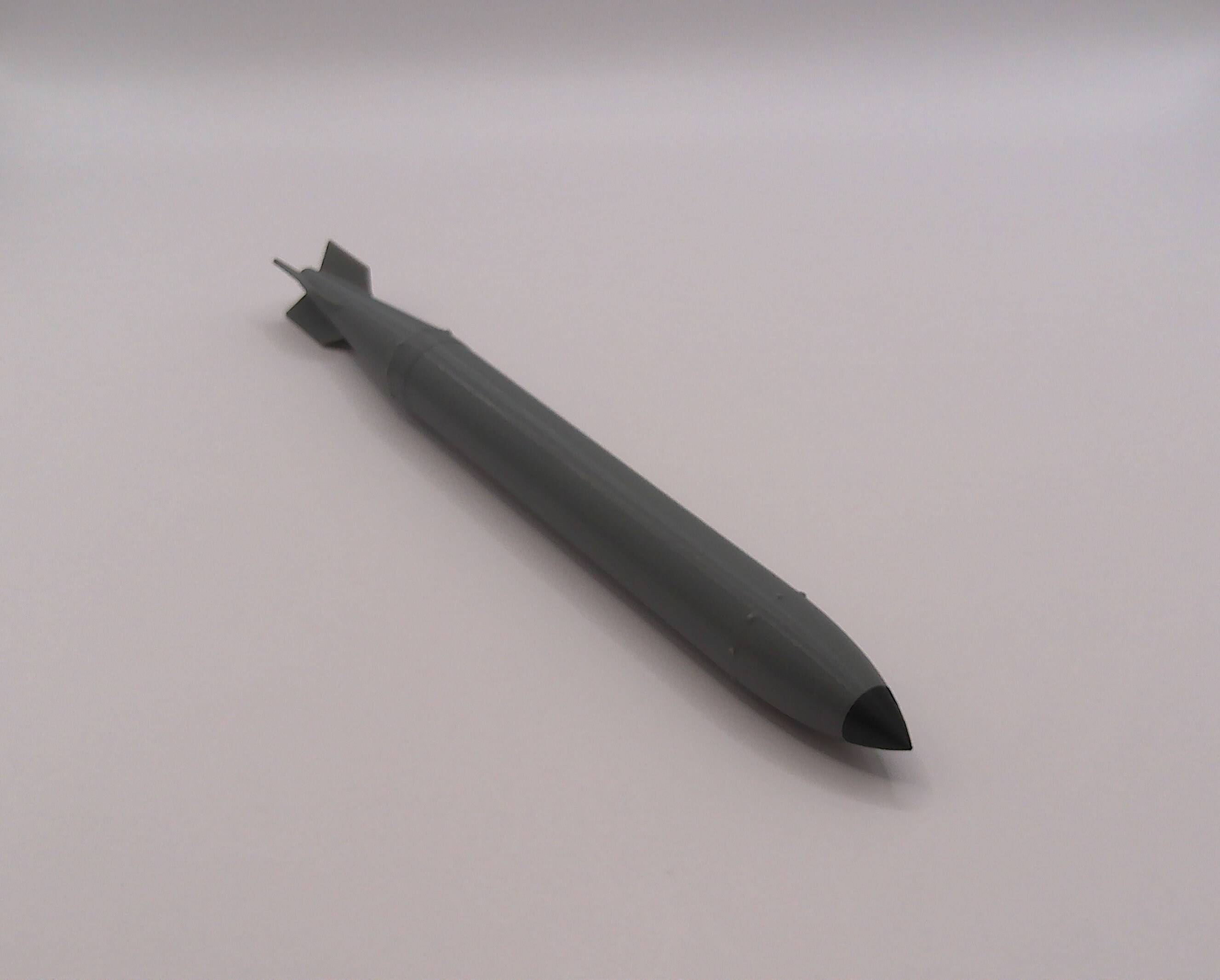 B61 Nuclear Bomb Model || B61 Nuclear Gravity Bomb 3D Printed Model - Etsy