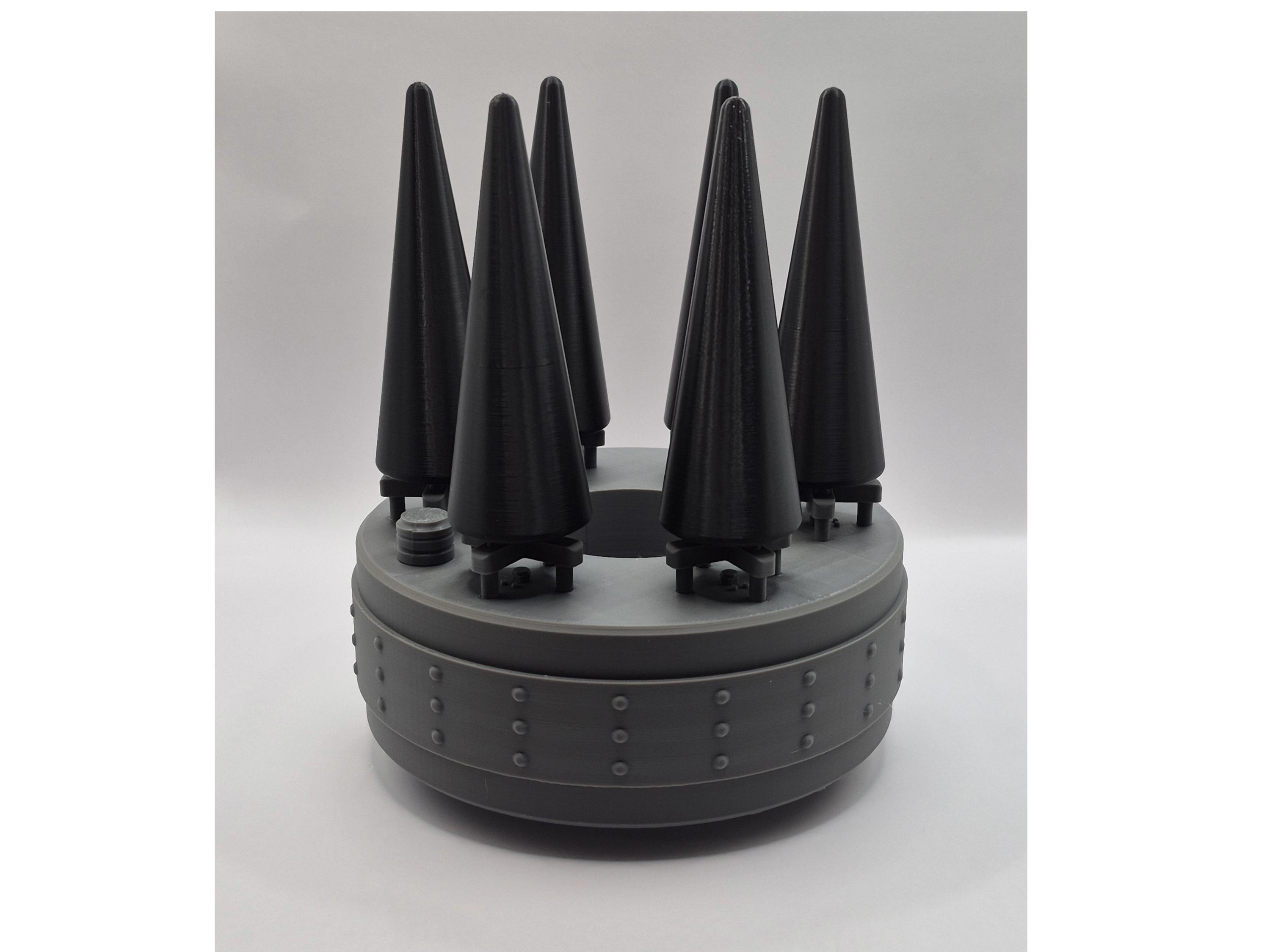 UGM-133 Trident II MIRV Bus || Nuclear Weapon Model - Etsy